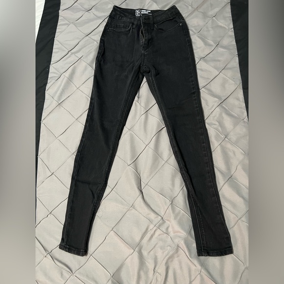 NOBO | Jeans | Nobo High Rise Skinny Jean Black Vintage Wash Minimal ...